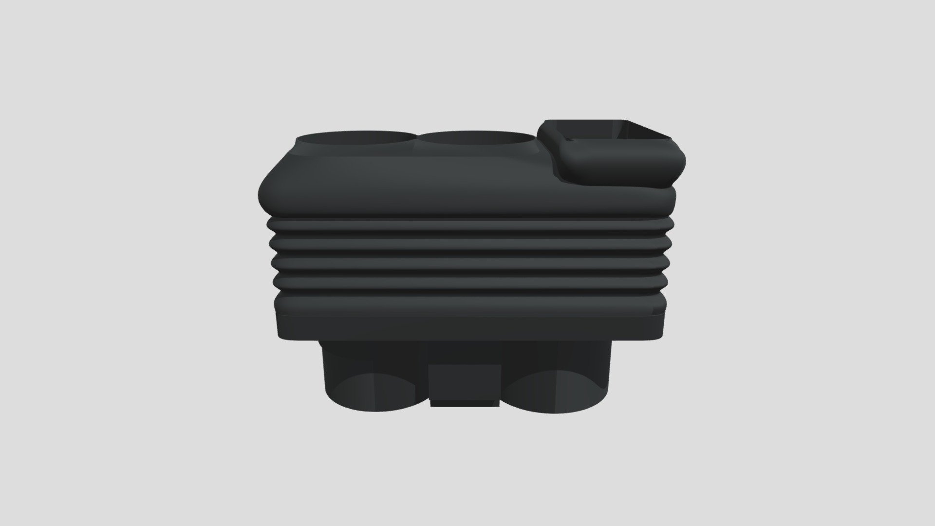 2008 Honda Element Center Console RDG - 3D model by diegogranath ...