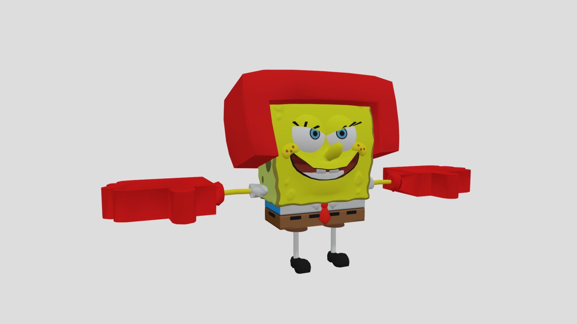 Made Custom - SpongeBob Karate Cutscene - Download Free 3D model by SMF ...