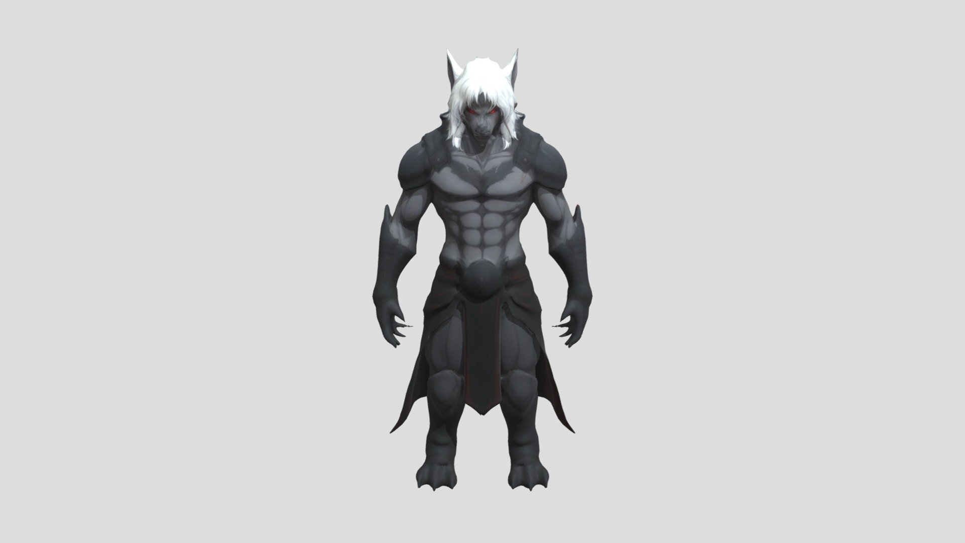 werewolf - 3D model by hung2k96.7 [42e0170] - Sketchfab