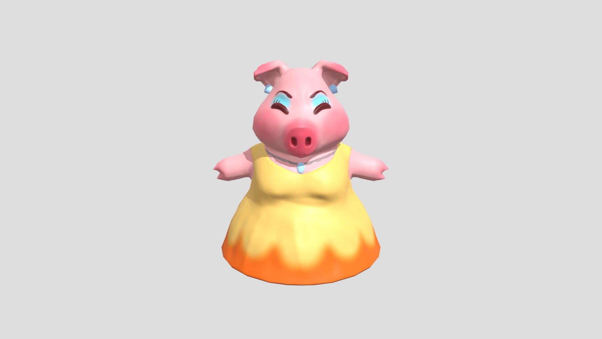 NPC pig female - Download Free 3D model by lyningsknallis [42e25cf ...