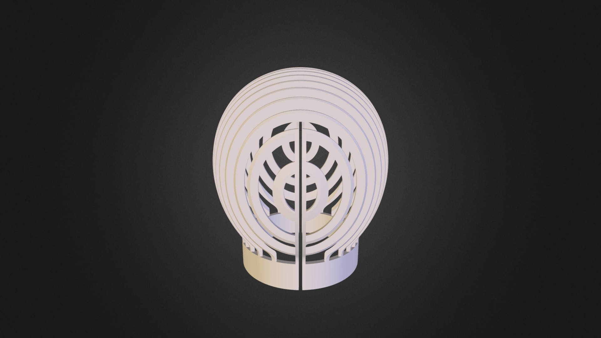 LED BULB COVER V2 - 3D model by 3dindustries [42e3311] - Sketchfab