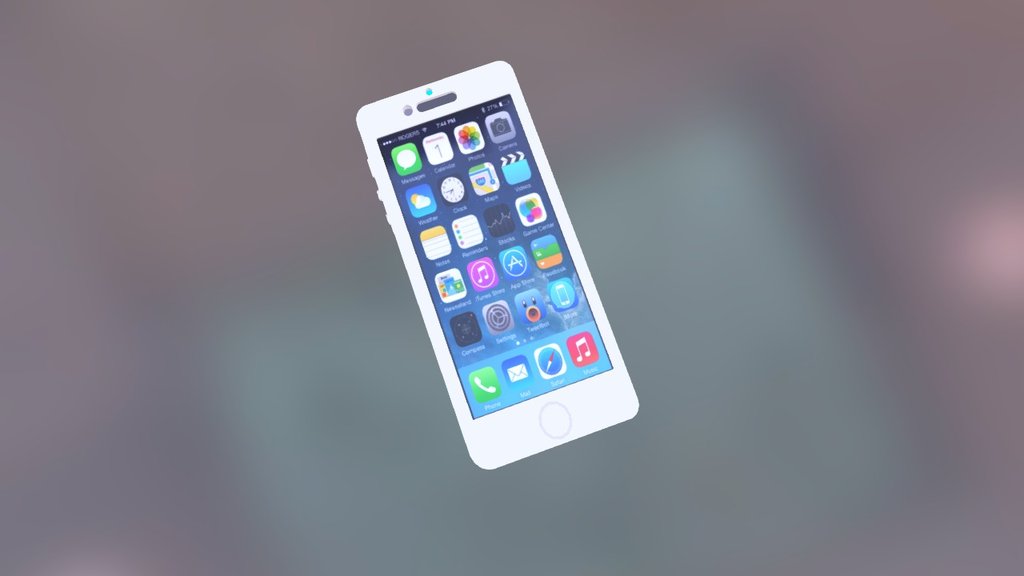 Iphone 5 - 3D model by Matthew Tew (@matt1279797) [42e3bd8] - Sketchfab