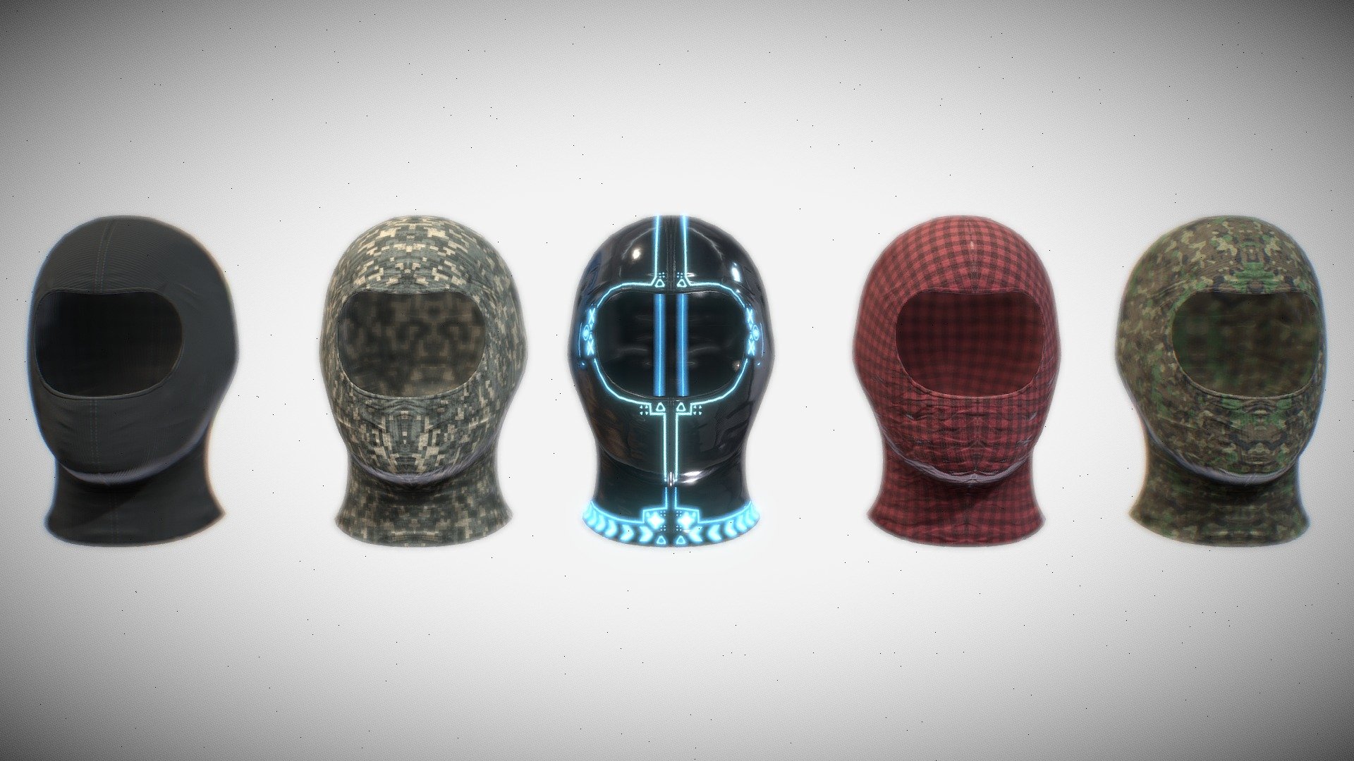 Ski Mask Pack (Metahuman Ready) - Buy Royalty Free 3D model by Tiko ...