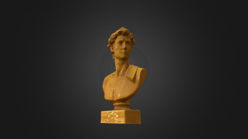 Statue of David - 3D model by meriam hedhili (@meriam.hedhili) [42e5072 ...