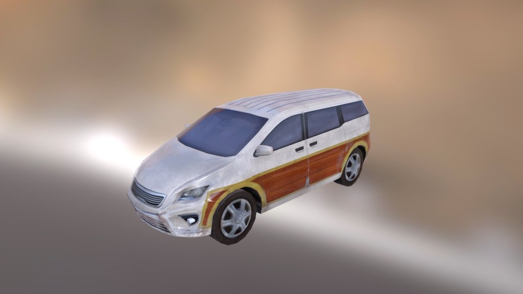 Minivan - 3D model by hippieman [42e8aa0] - Sketchfab
