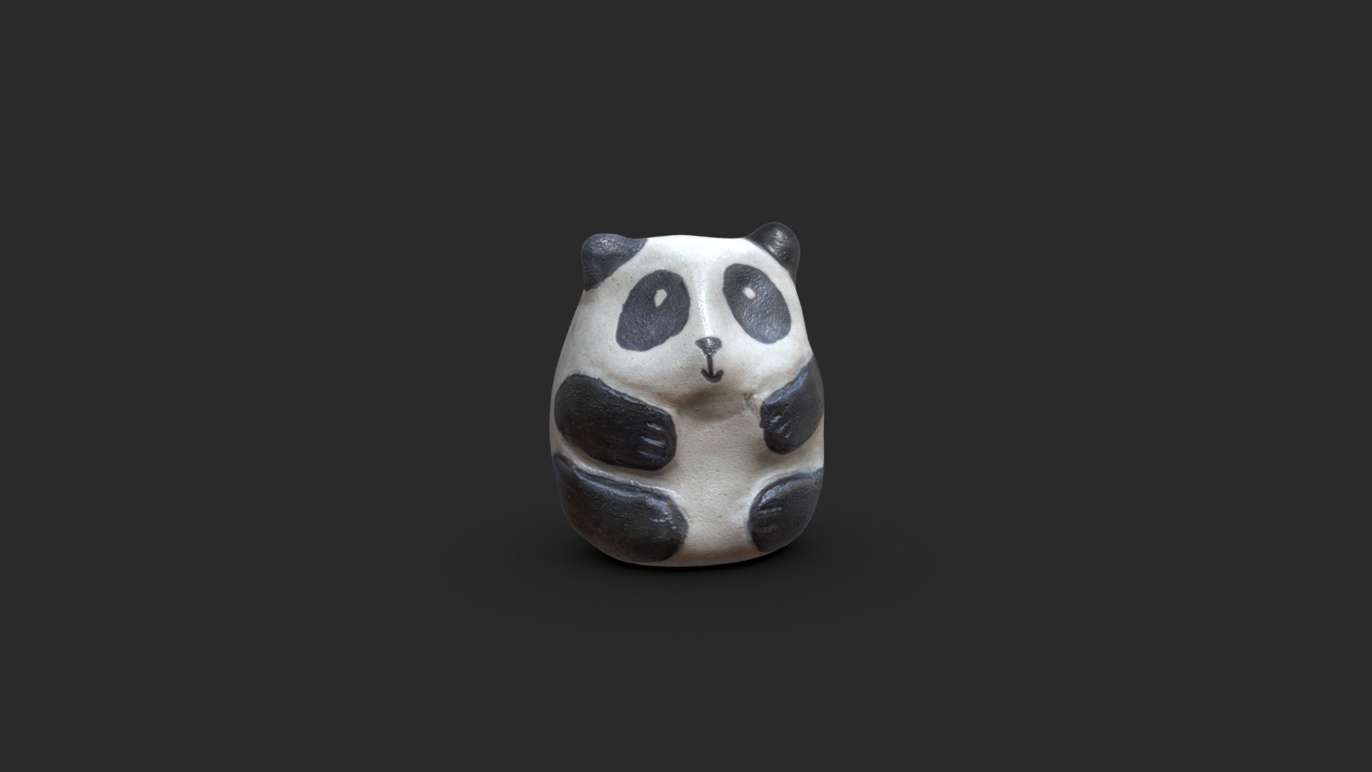 Panda Figurine - Download Free 3D model by Jan (@janloehr) [42e8d89 ...