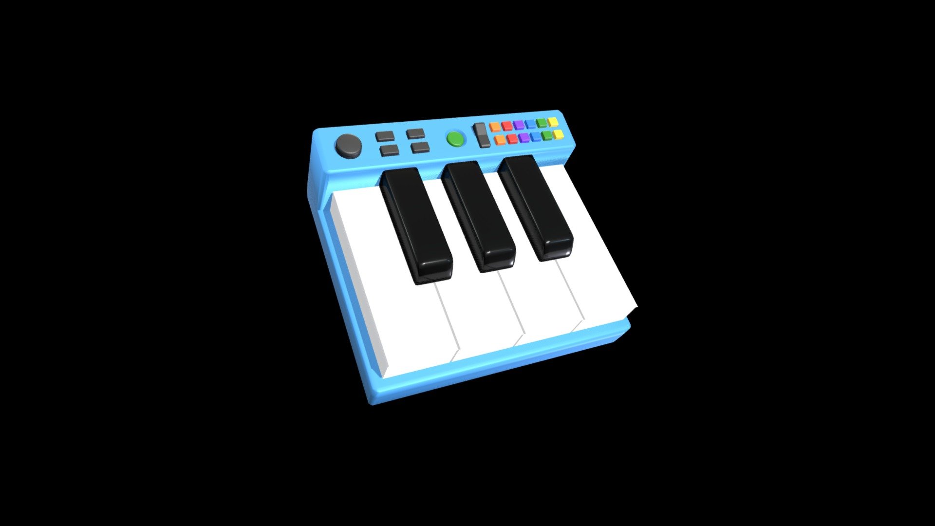 Mini Piano - Download Free 3D model by ElOsitoAzul [42e911b] - Sketchfab