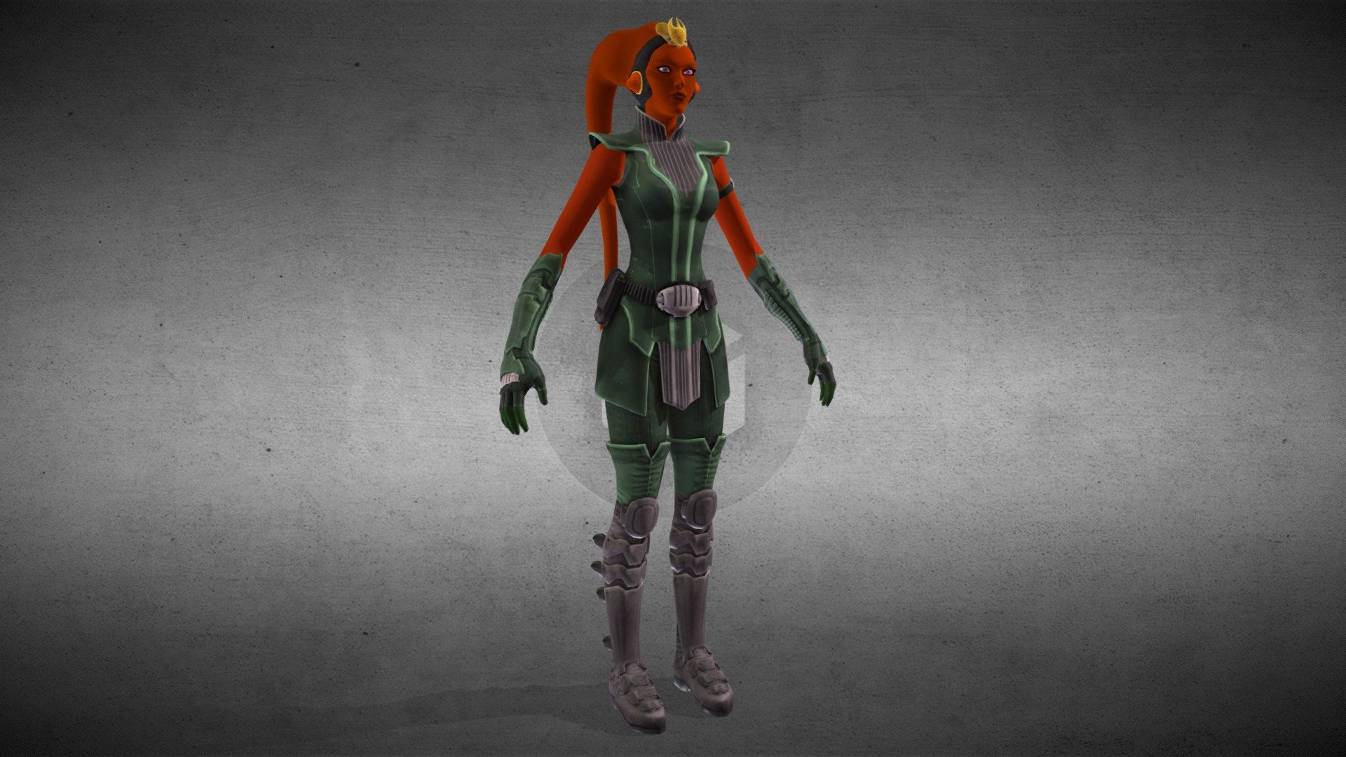 Twi'leks Siviri Darth Talon - 3D model by prizrakps [42ea38a] - Sketchfab