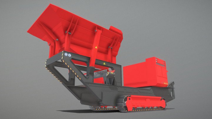 Mobile-impact-crusher 3D models - Sketchfab