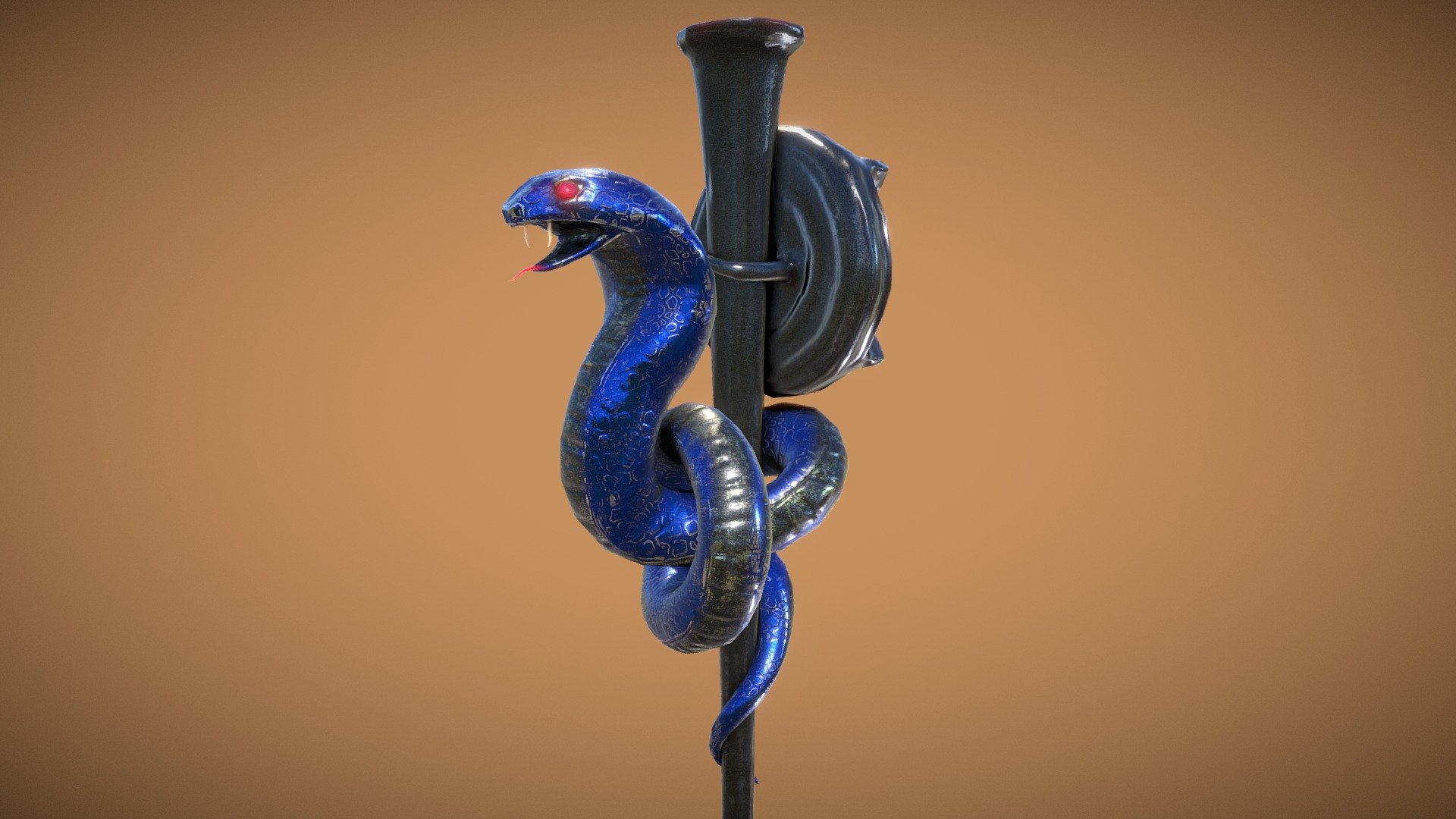 Cobra Torch - Buy Royalty Free 3D model by Brittany Frances (@BDavies ...