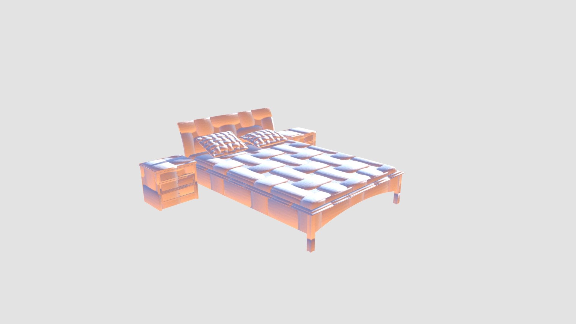 Bed - Buy Royalty Free 3D model by Evermotion [42eca39] - Sketchfab Store