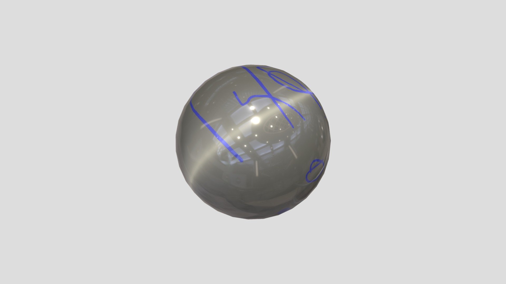 Sphere - 3D model by PaperColor (@LowpolySun) [42ed4ca] - Sketchfab