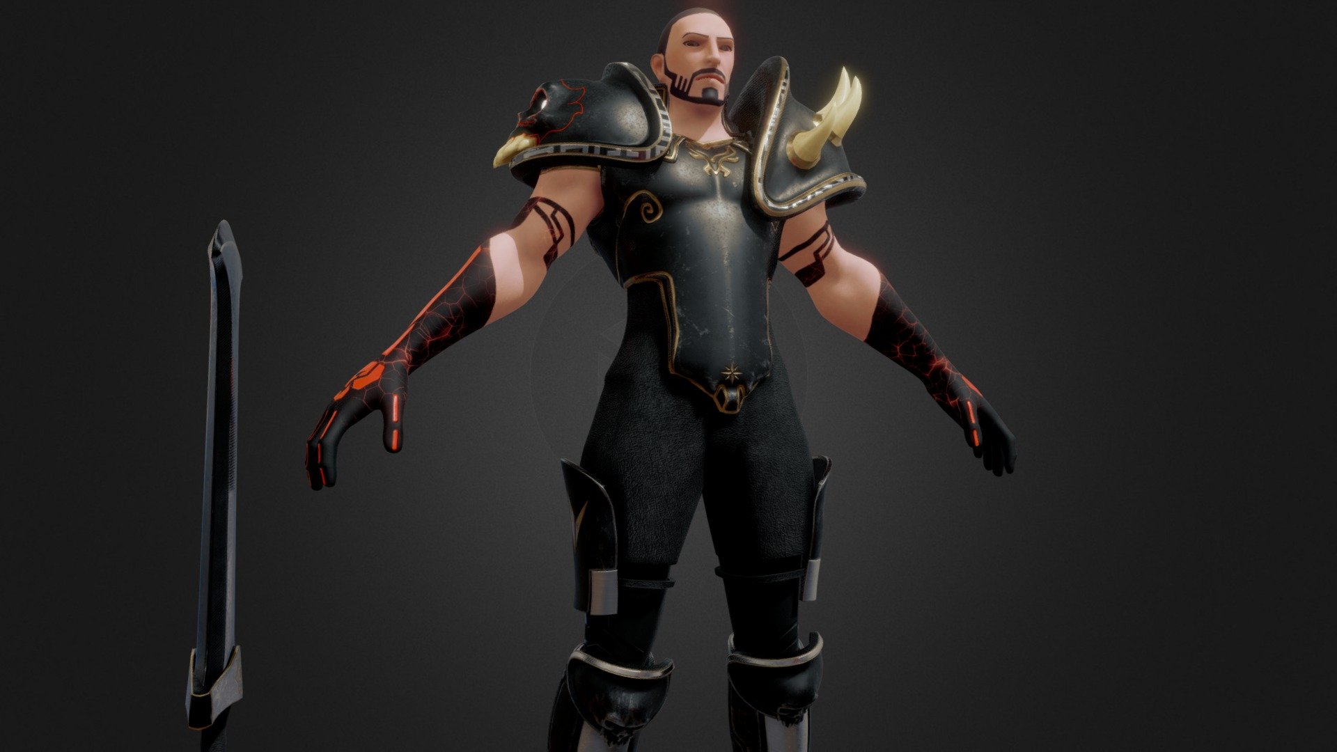 Nameless One A - Pose - Download Free 3D model by Monhoo [42ee8b7 ...