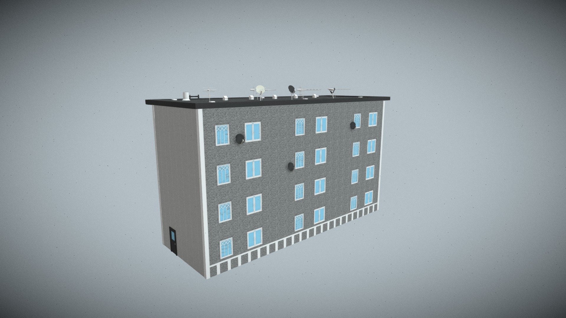 Apartment - Download Free 3D model by hnanw [42ef48a] - Sketchfab