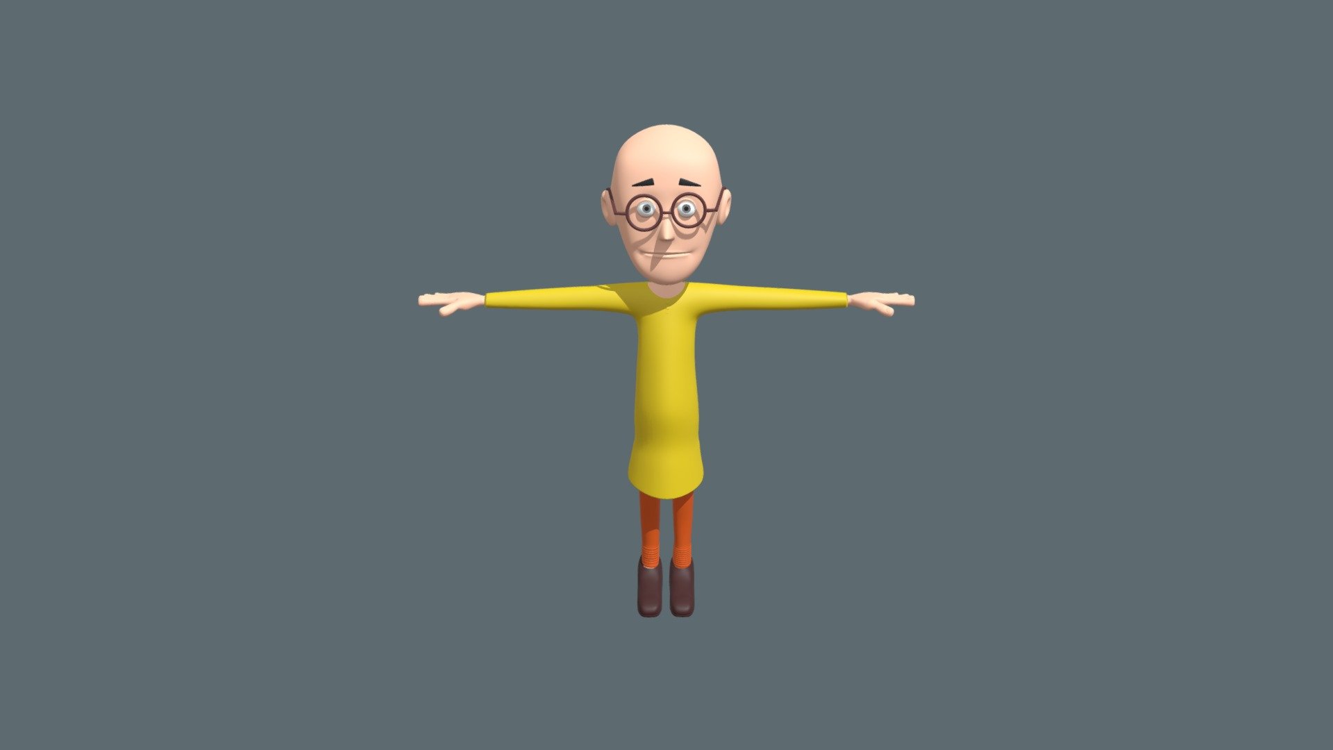 Patlu 3d model(Motu patlu) - 3D model by amruthaps2407 [42ef6d0 ...
