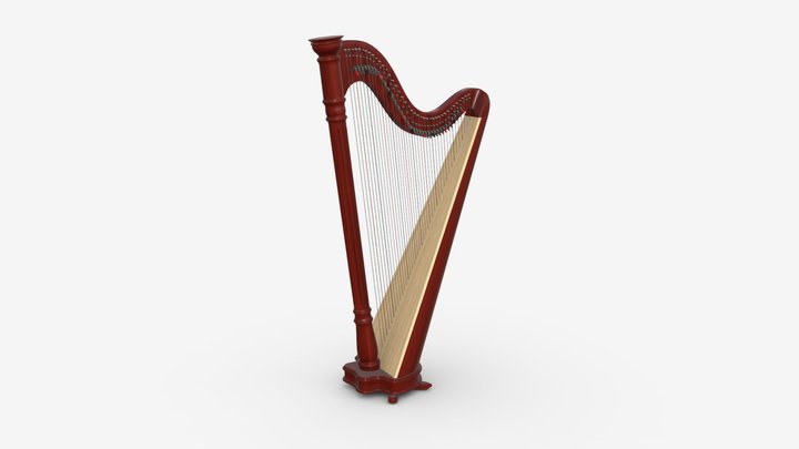 Harp 3D models - Sketchfab