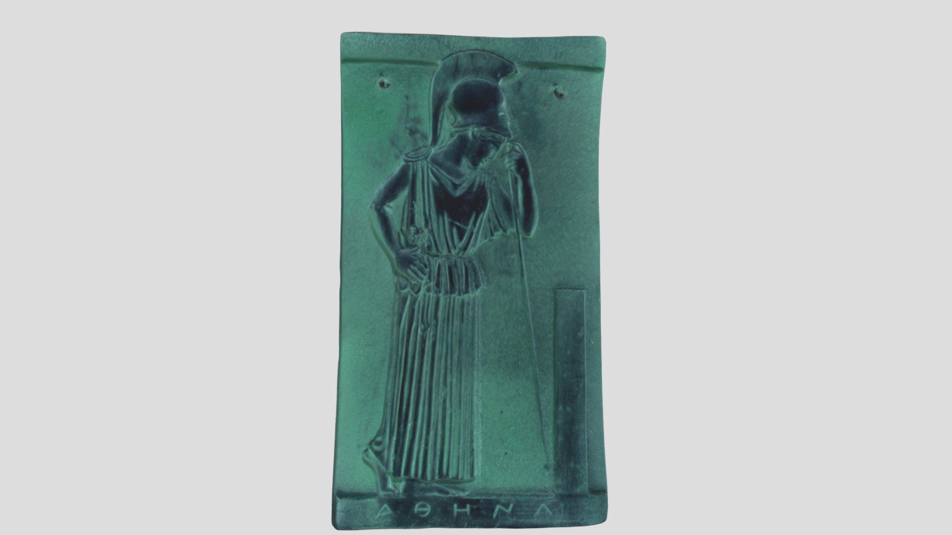 Plaque of goddess Minerva - 3D model by Aberdeen City Libraries ...
