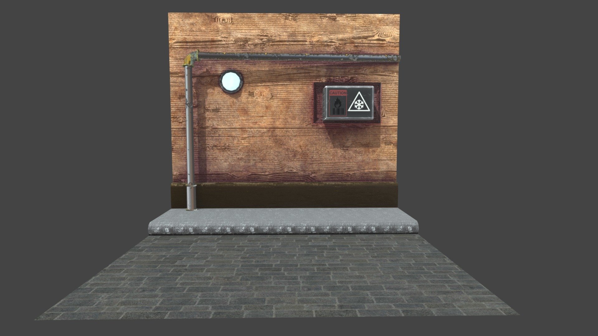 Alley - Download Free 3D model by Samantha Guillen (@sguillen) [42f308f ...