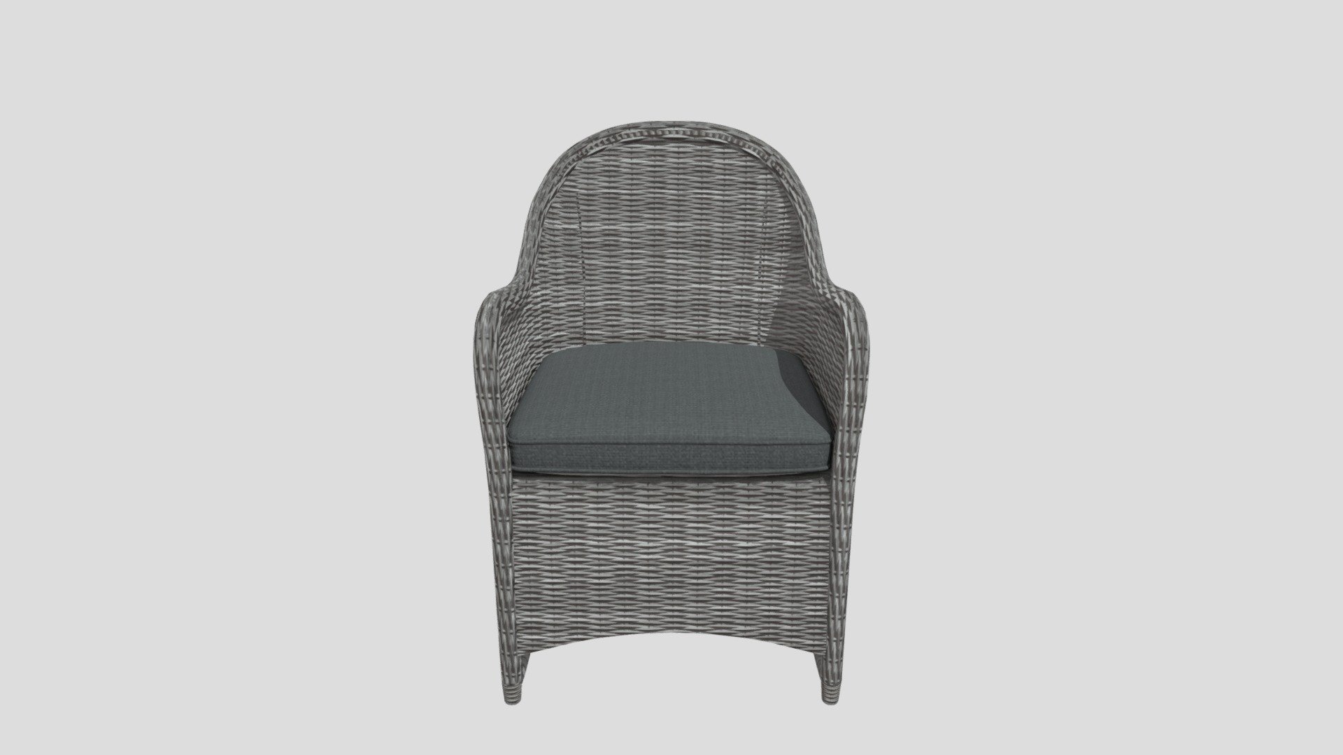 Roma armchair Gray - Buy Royalty Free 3D model by 3DImaginationHub ...