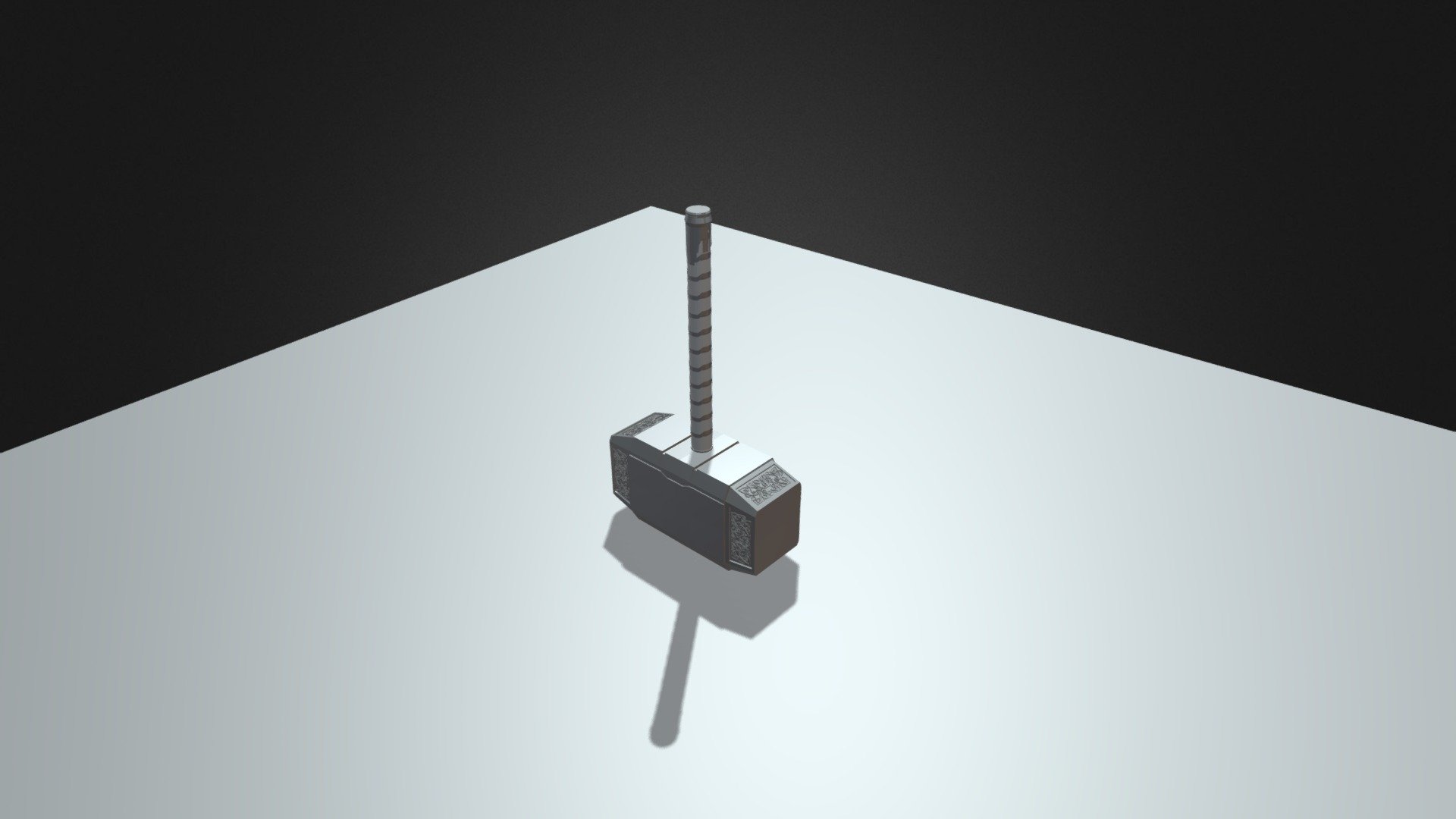 Mjolnir- Thor's Hammer - 3D model by tecterazy [42f4ea6] - Sketchfab
