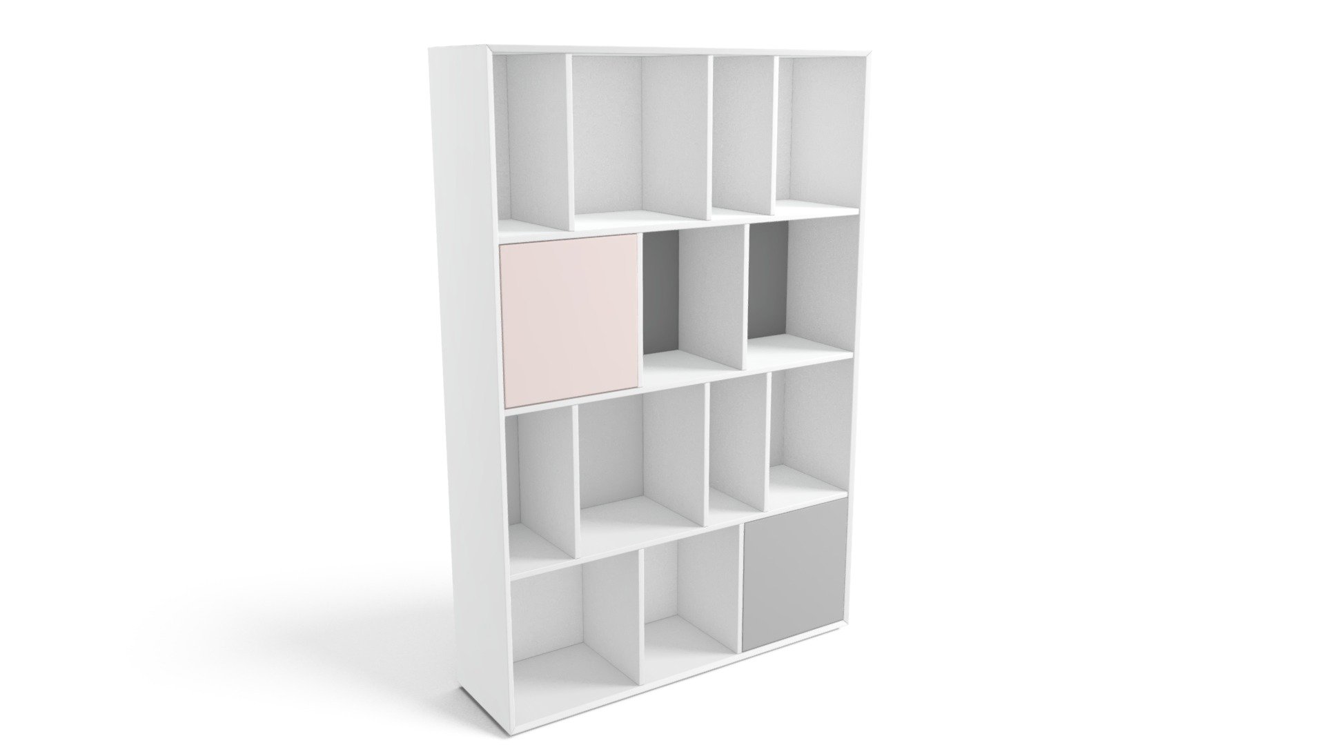 Stretto Large Shelves, Multicolour - Download Free 3D model by MADE.COM ...