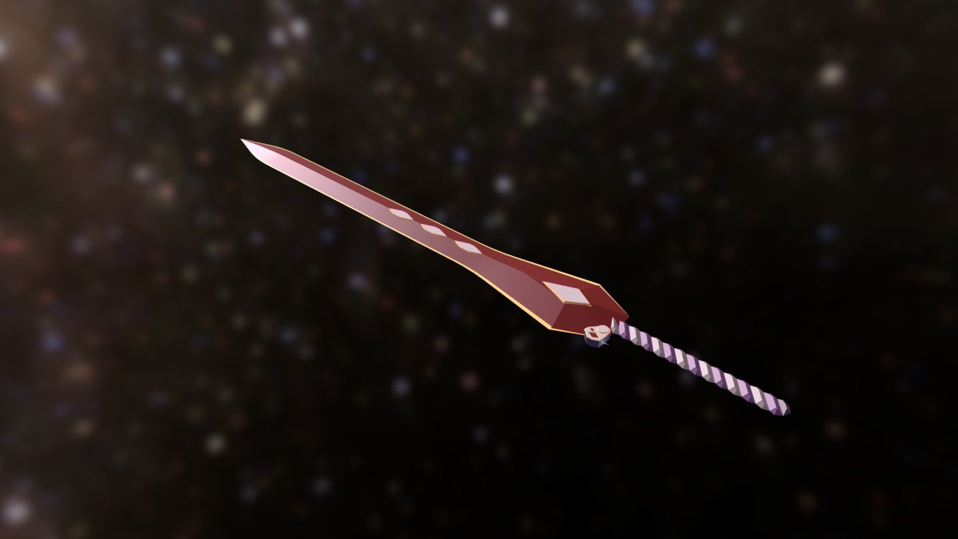 Seventh star (with sheath) - Download Free 3D model by chaoskiwi12 ...