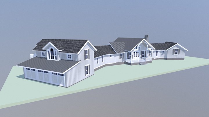 Custom-home 3D models - Sketchfab