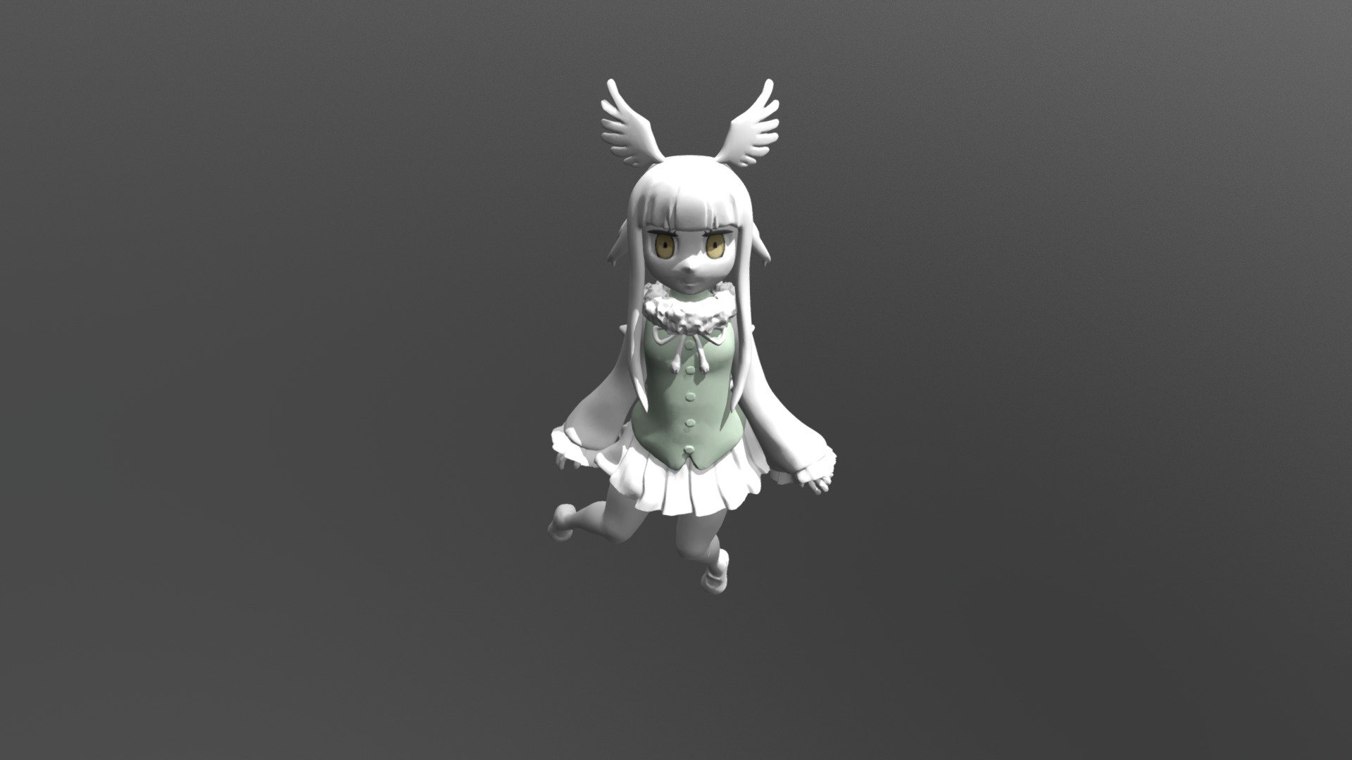 toki kemohure - 3D model by nannyou [42f9216] - Sketchfab