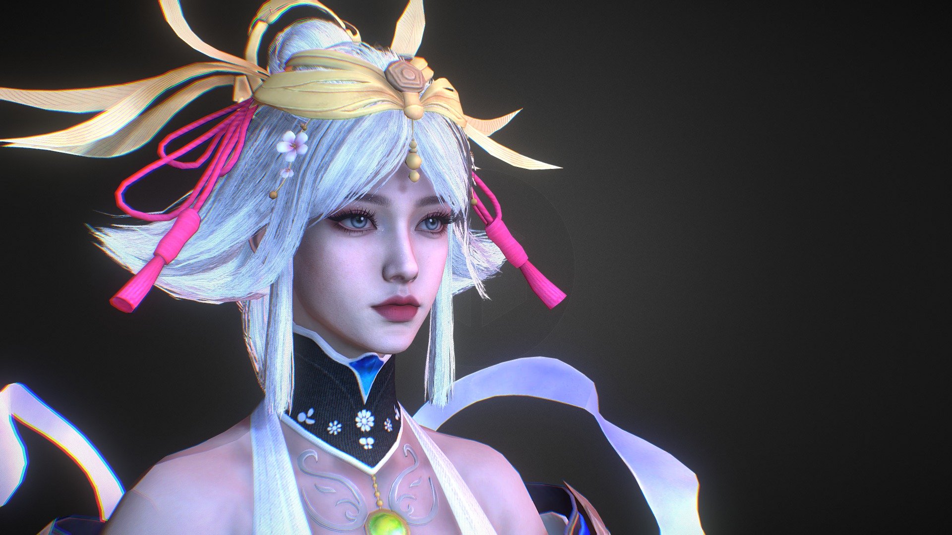 CHINESE PRINCESS 3D MODEL - 3D model by Render_Vendor [42fba53] - Sketchfab