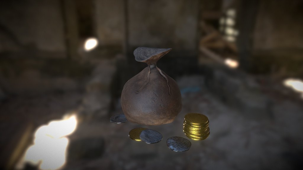 Coin Pouch - 3D model by twixxo [42fc359] - Sketchfab