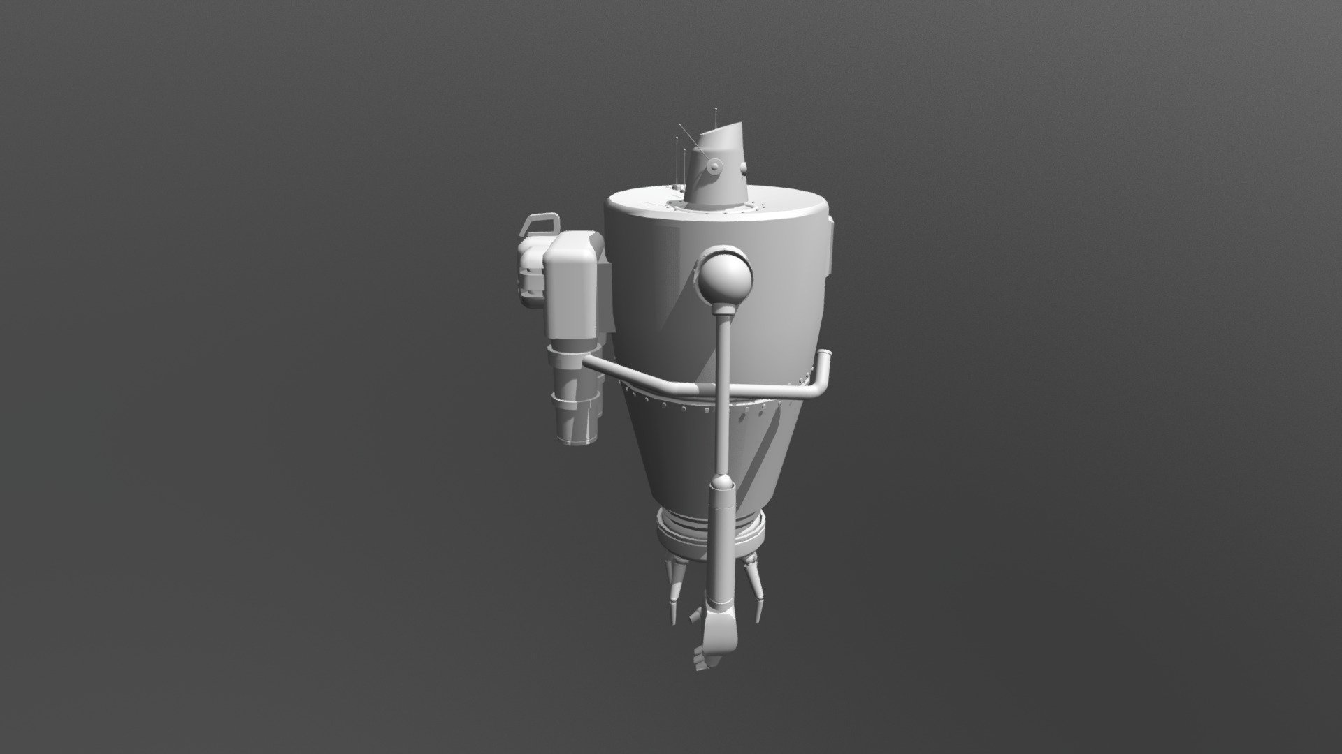 Robot Milestone1 - 3D model by griffdean [42fc45e] - Sketchfab