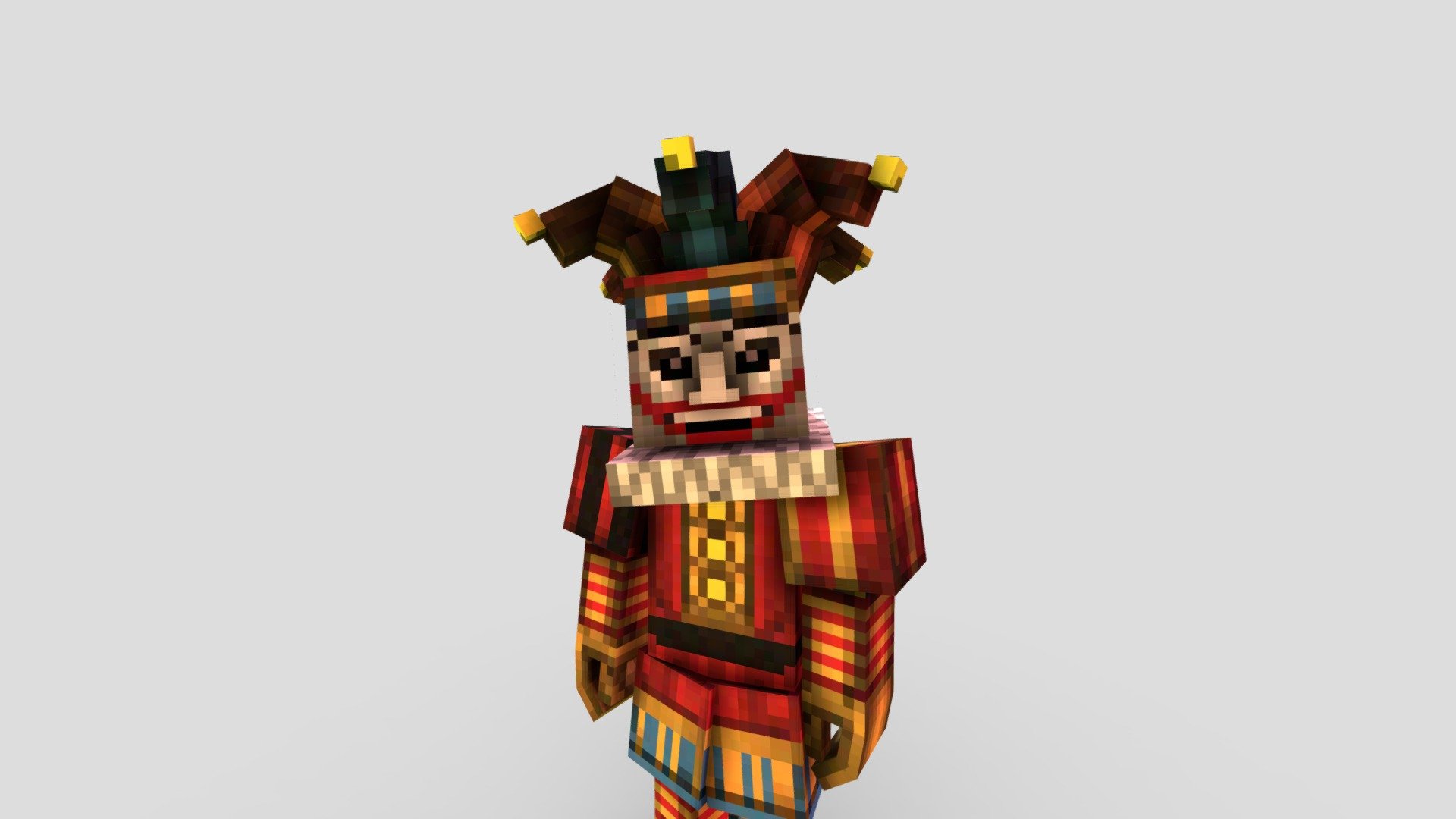Jester pose - 3D model by mikitosbb [42fd823] - Sketchfab