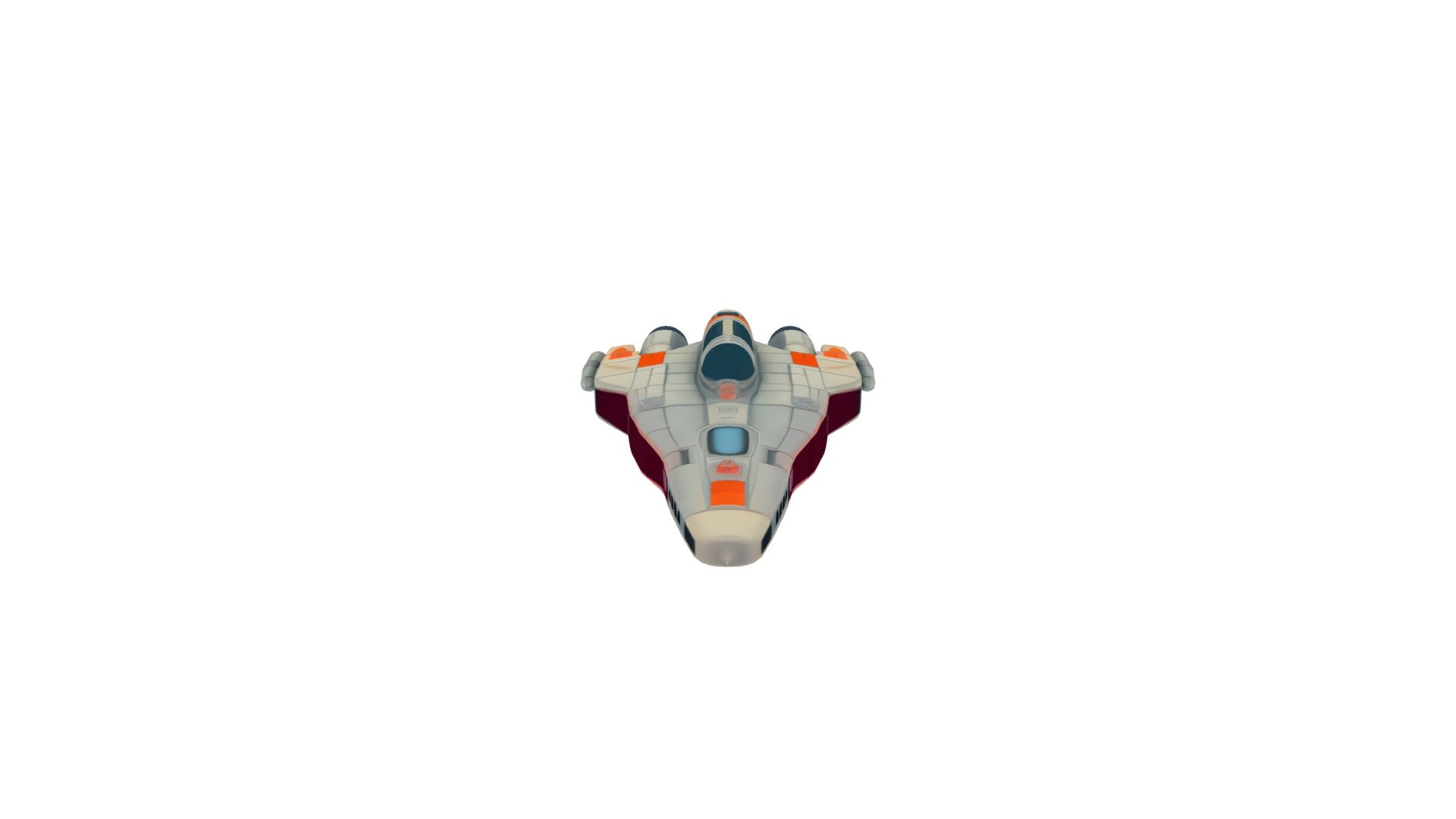 futuristic spacecraft - 3D model by maxon (@maxon9) [42ff4df] - Sketchfab