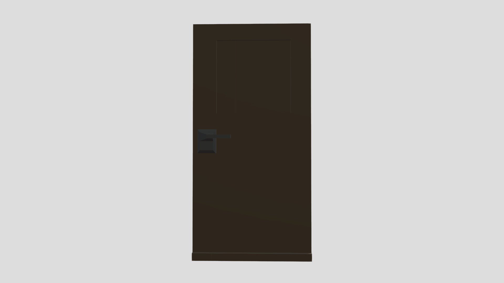Simple Door - Download Free 3D model by Pedro Bonetti (@pedro.fbonetti ...