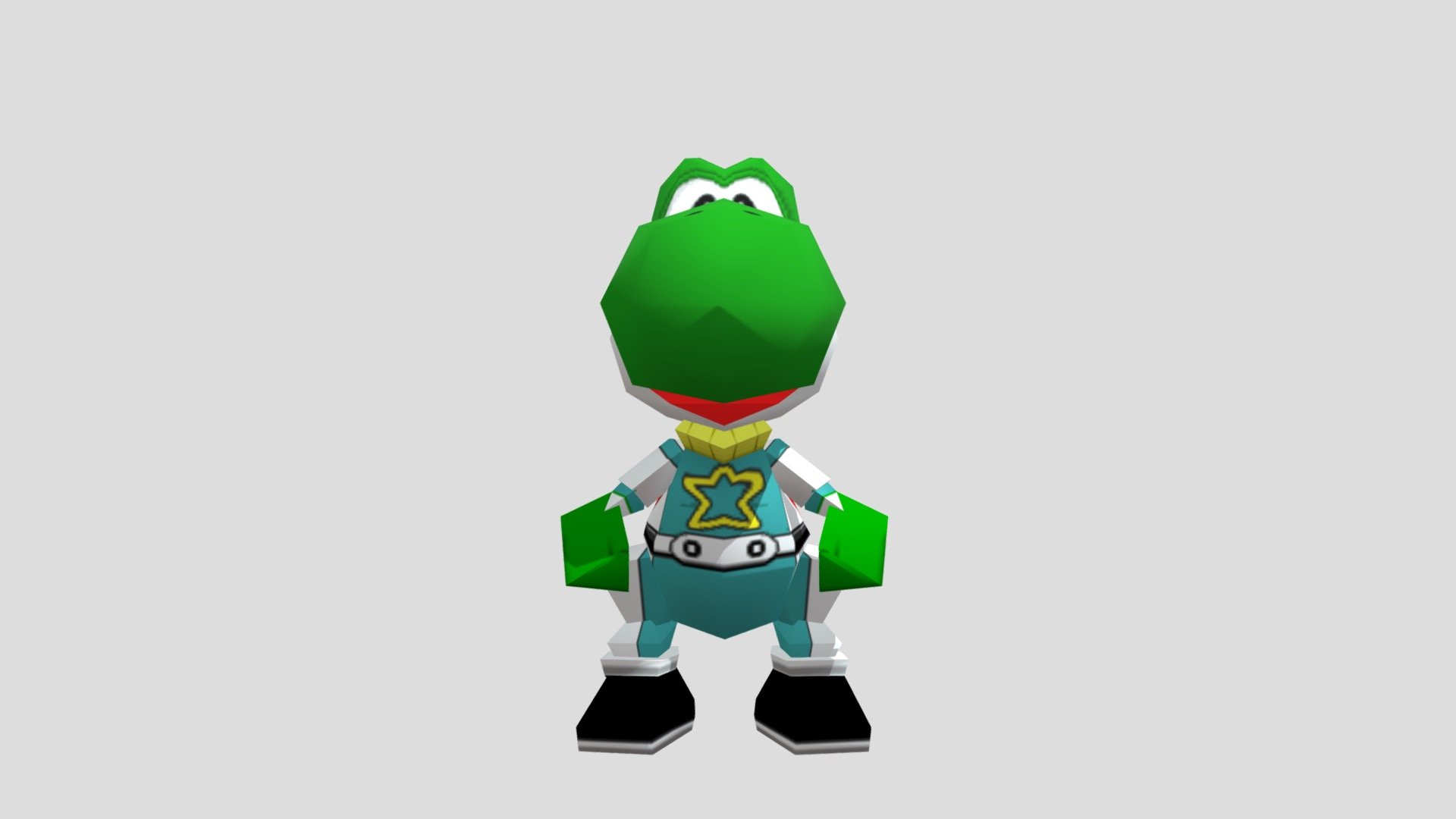 Nintendo 64 - Mario Party 2 - Yoshi Space Land - 3D model by spencer ...