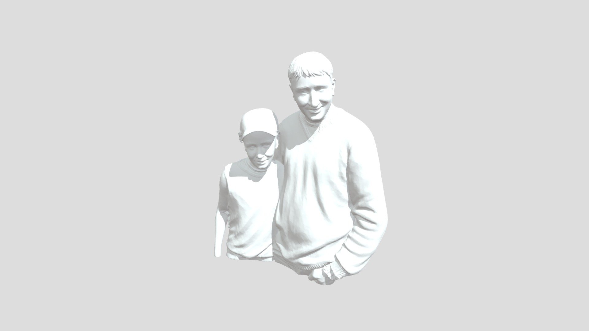 Father and Son Moment - 3D model by brivers1949 [4300bfc] - Sketchfab