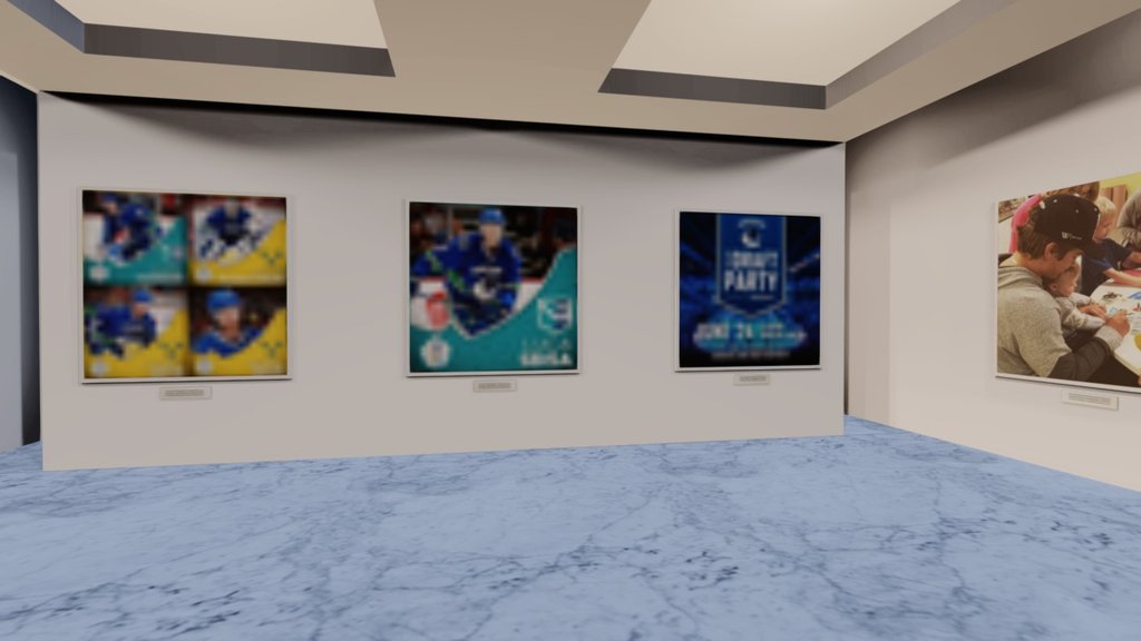 Instamuseum for @canucks - 3D model by croex [4301425] - Sketchfab