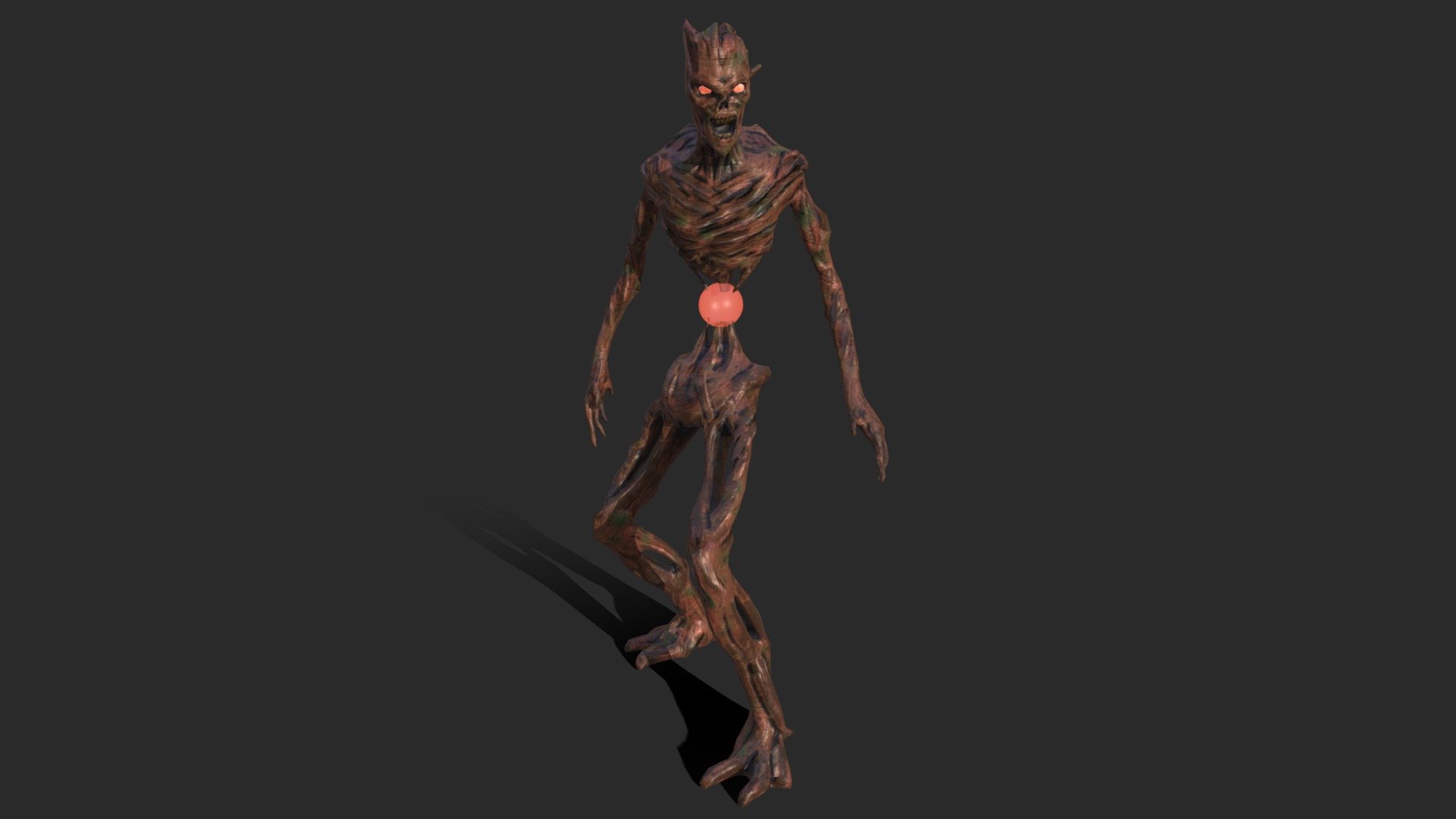 Halloween_Tree_creature - 3D model by nafla4 [4302652] - Sketchfab
