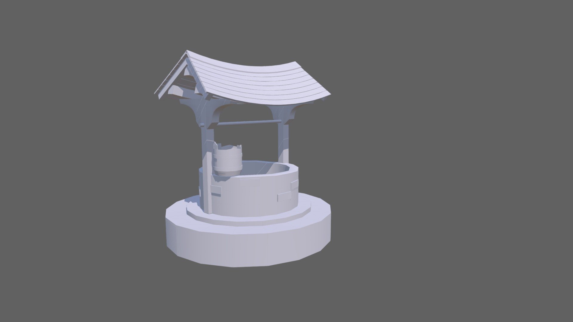 Well - 3D model by Joe Hutson (@ASimpleCup) [4303a8b] - Sketchfab