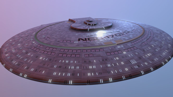 Enterprise-d 3D models - Sketchfab