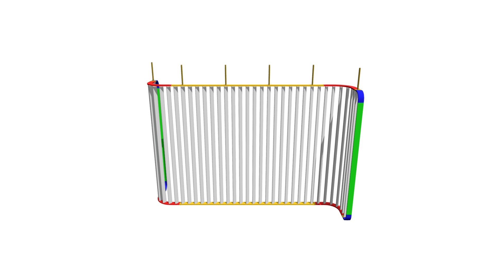 Slat Screen A - 3D model by MySully [4304ebb] - Sketchfab