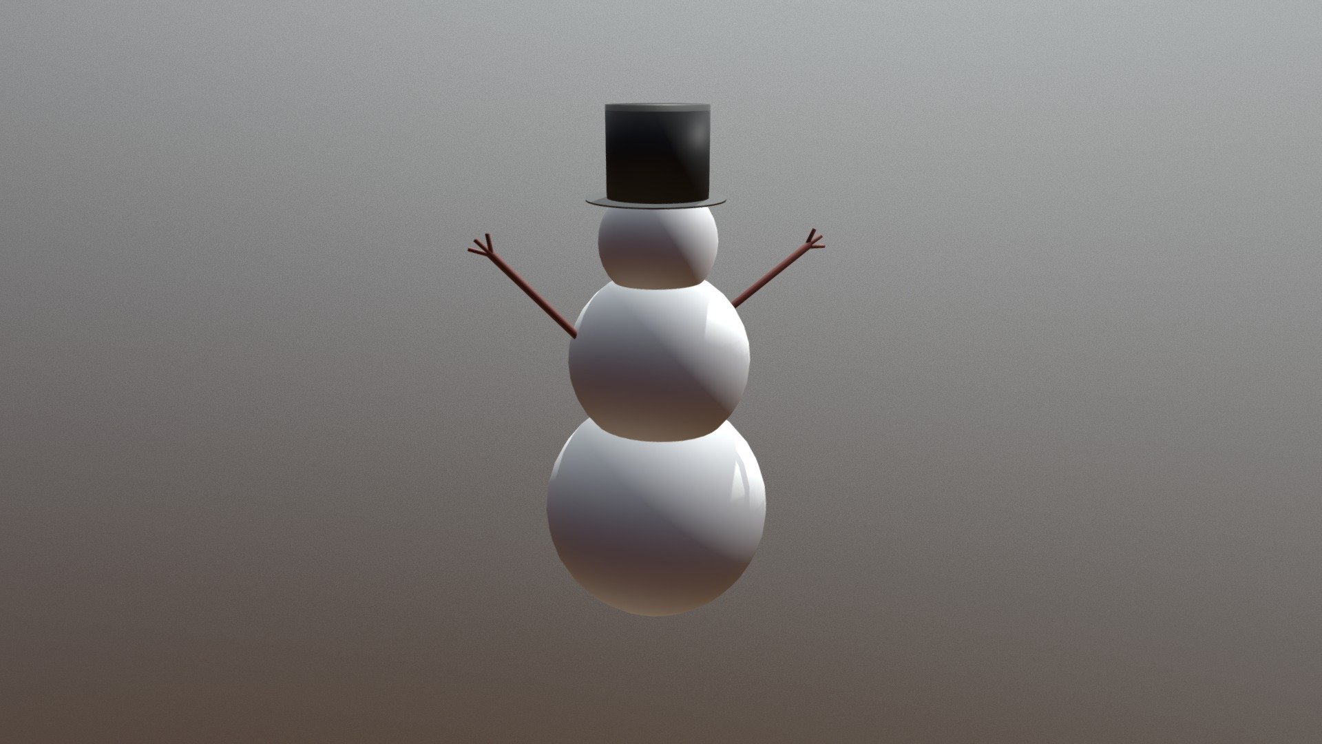 Snow Man - 3D model by IbrotheGreat [4305493] - Sketchfab