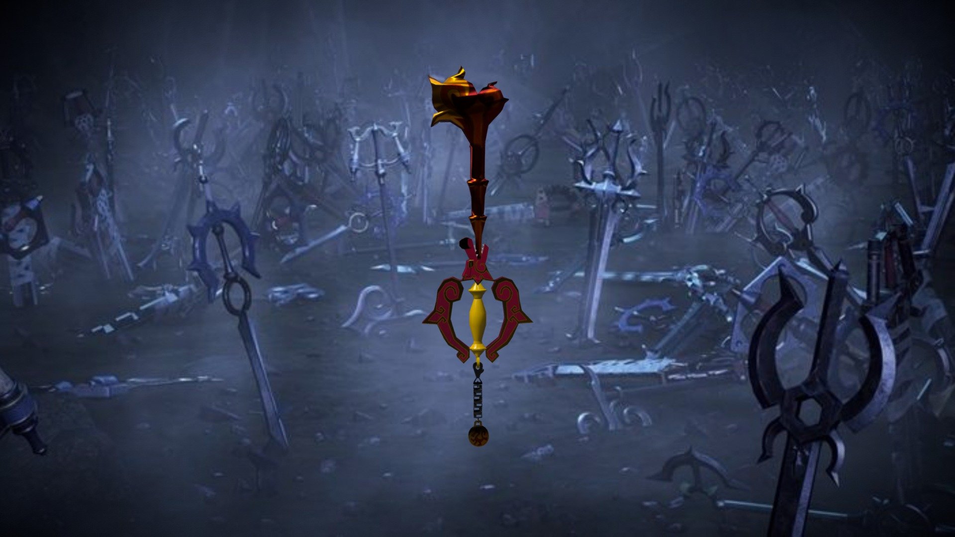 Hidden Dragon Keyblade - 3D model by PlattIntroTo3d (@plattintroto3d ...