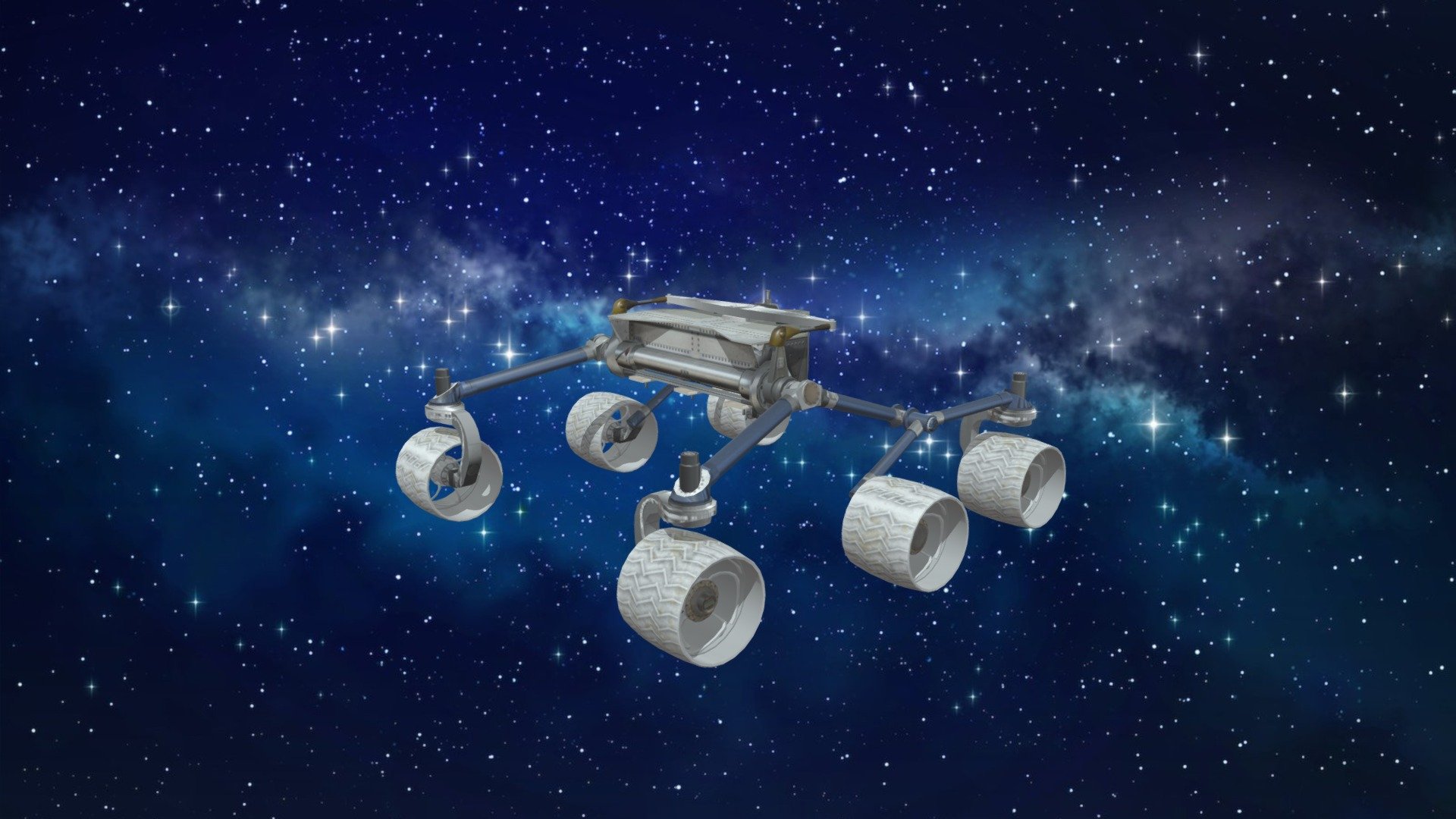 NASA Curiosity 'Scarecrow' Test Rover - Download Free 3D model by Space ...