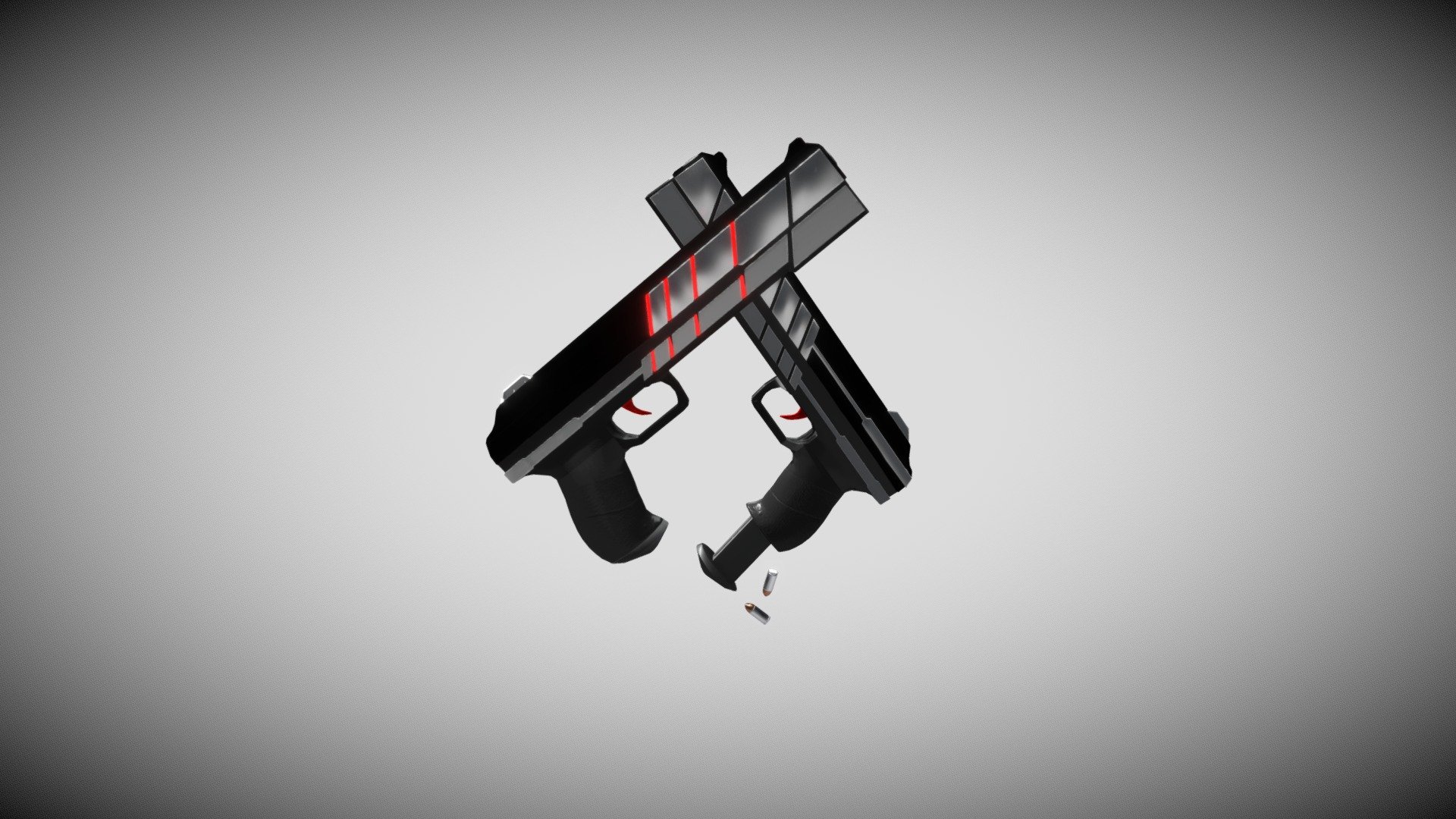 Futuristic iluminated Deagle - 3D model by ivanorcero1995 [430777e ...