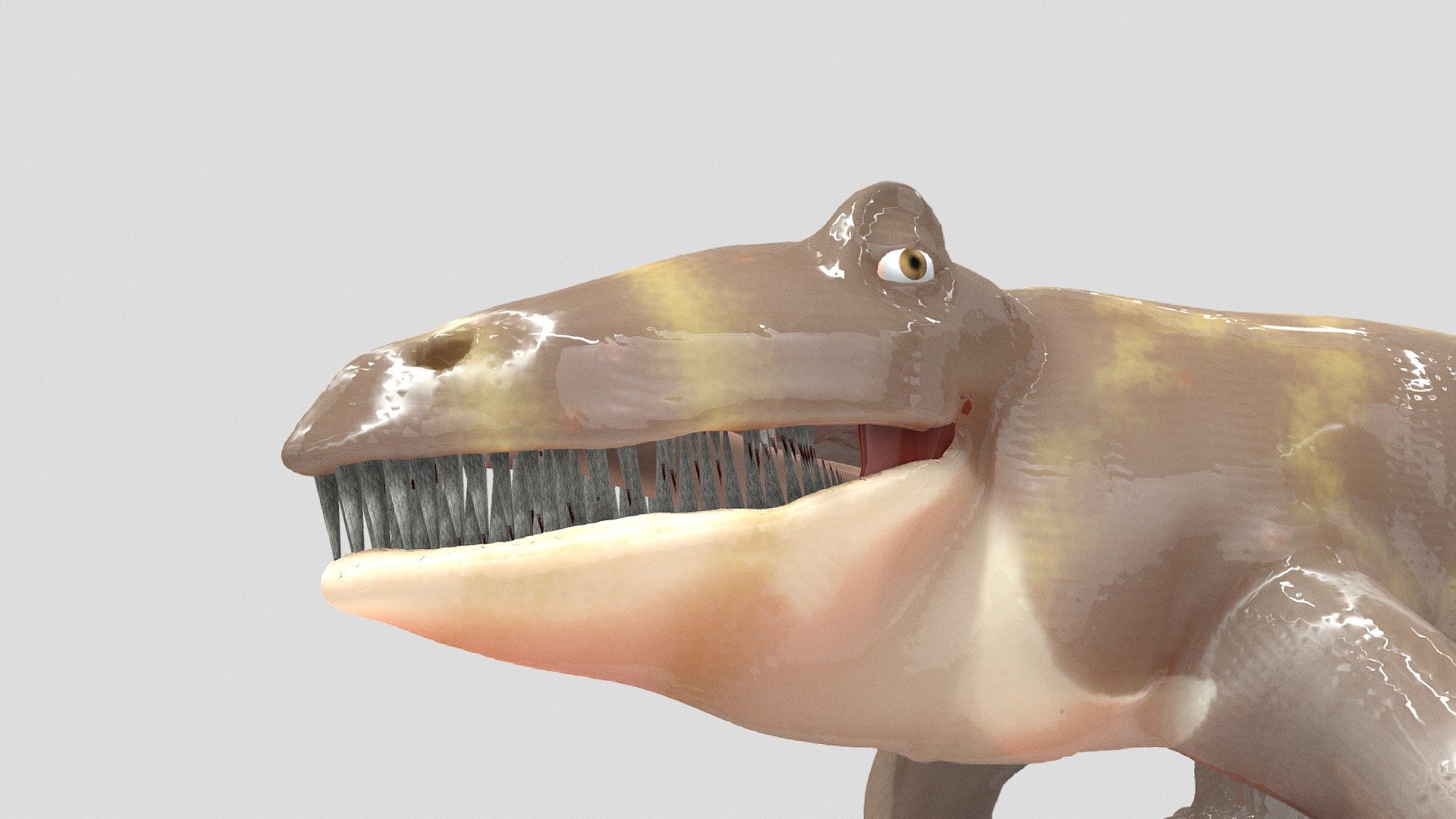 Eryops High Poly - 3D model by Fnalowh [4307d38] - Sketchfab
