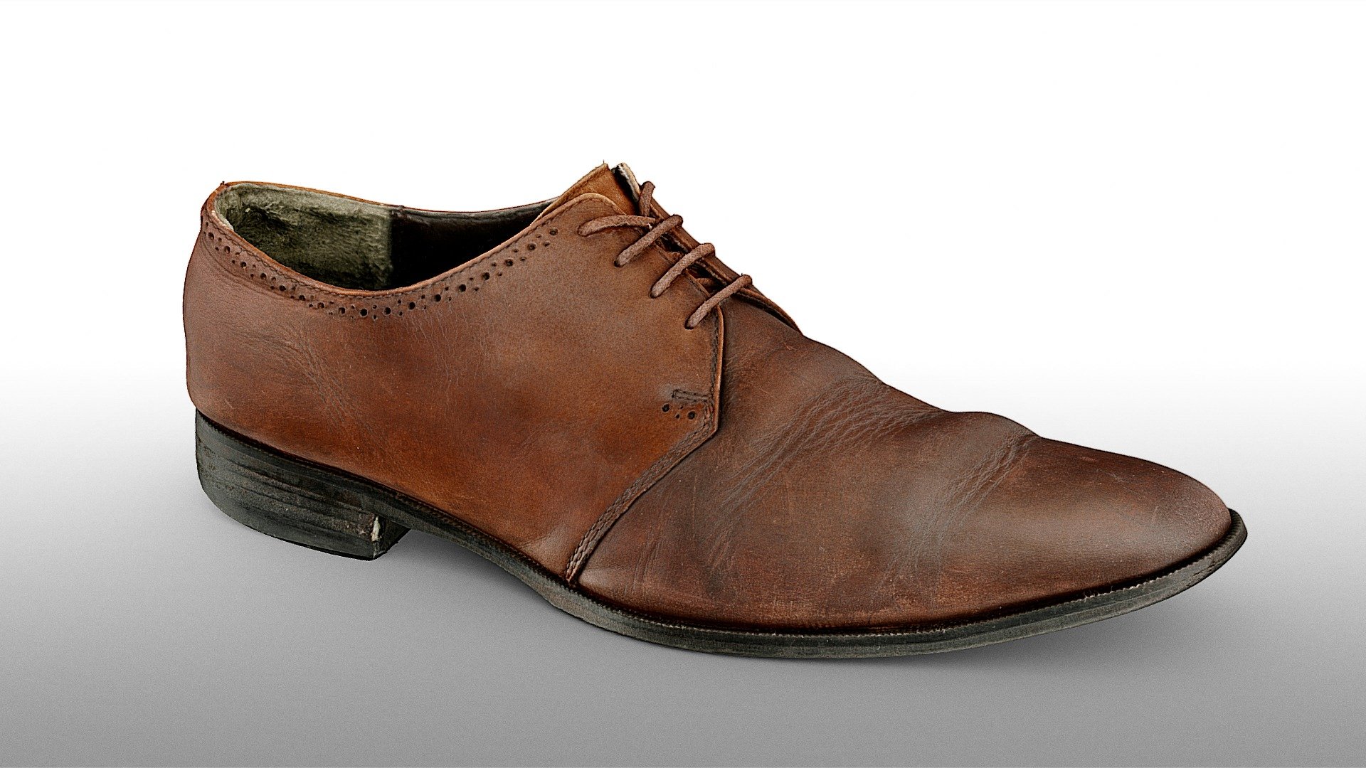 Used_Lether_shoes 2 (RAWMESH)1M - 3D model by 3D scan studio "iris ...