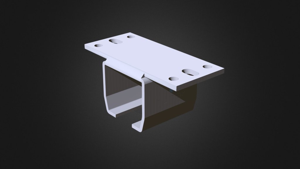 253 RC59 Держатель RC59 с верхним креплением - 3D model by РОЛТЭК ...