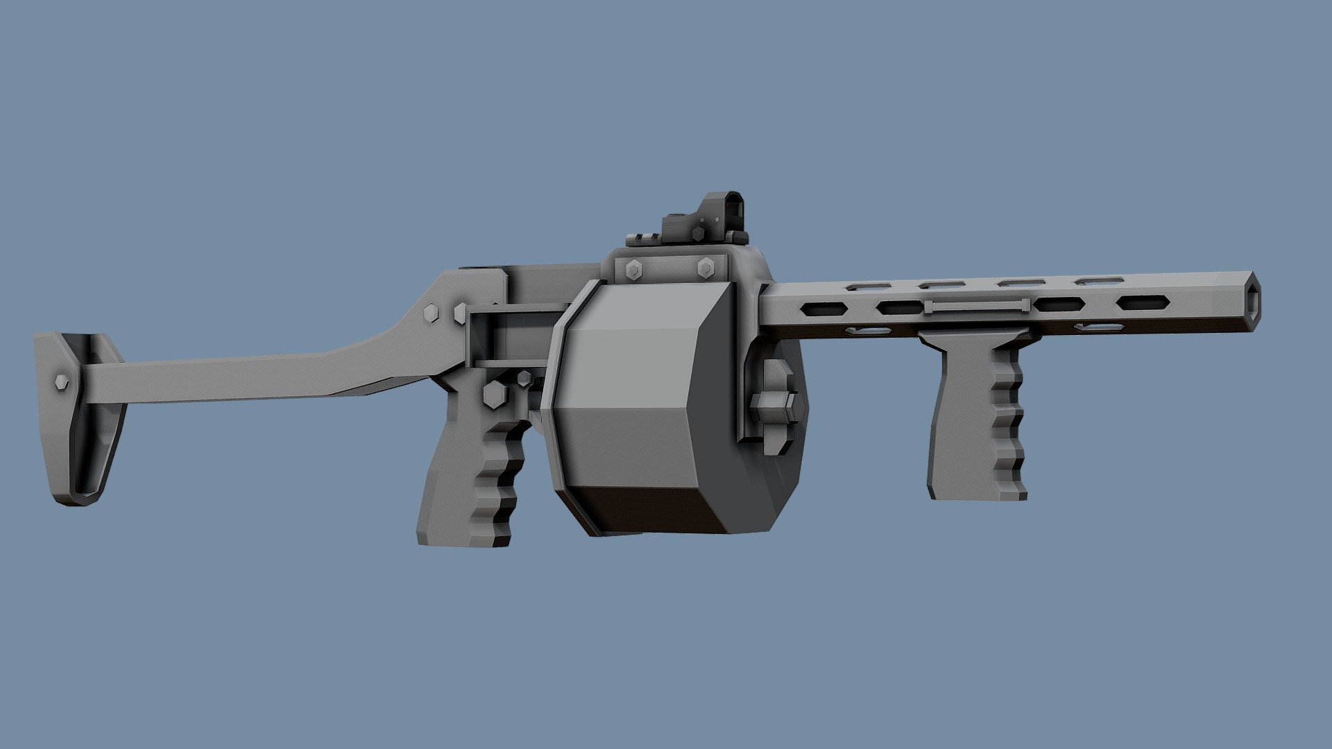 Low-Poly Armsel Striker - Download Free 3D model by TastyTony [4308f4b ...