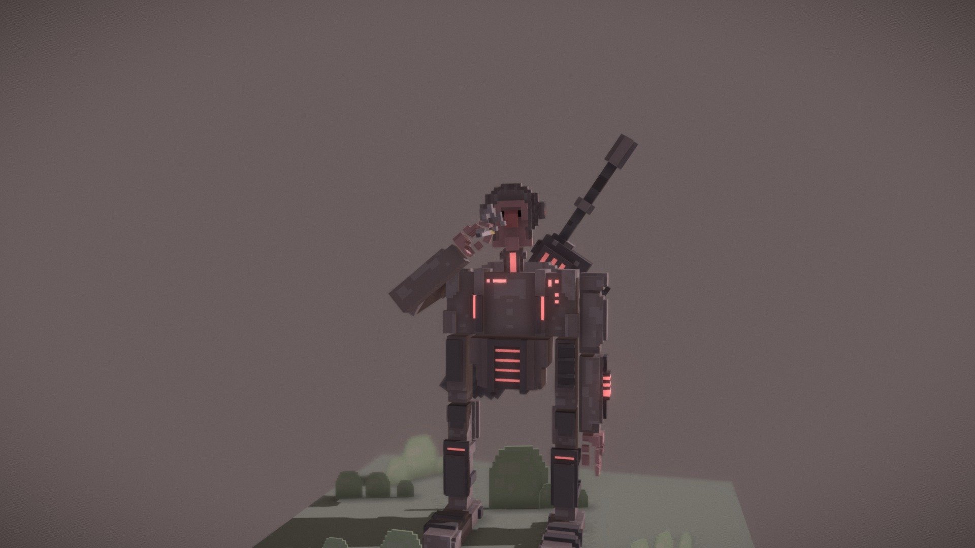 Vertex - Voxel art - 3D model by Aresdex [4308f64] - Sketchfab